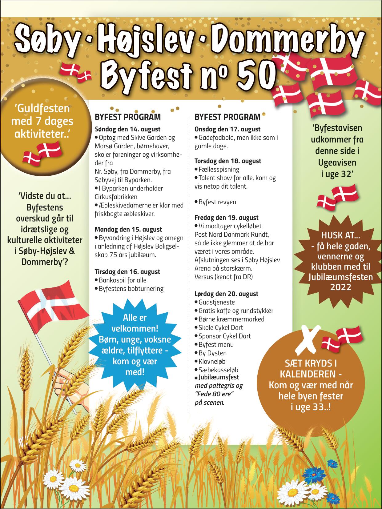 Byfest nr. 50 - Søby-Højslev & Dommerby Borgerforening